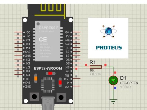 Hướng dẫn cách thêm thư viện ESP32 vào phần mềm Proteus để mô phỏng module ESP3 - Dien Tu Bi